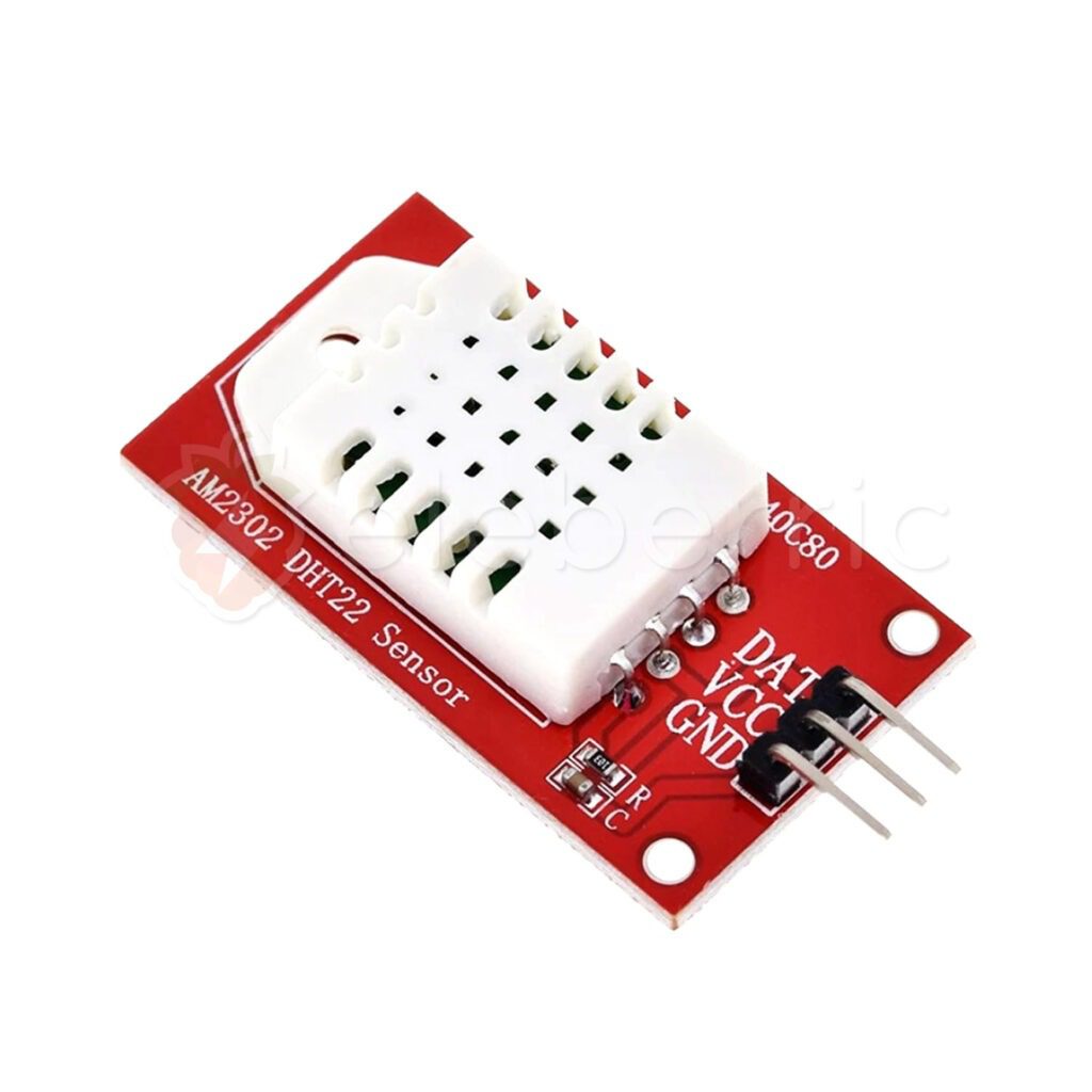 DHT22 Temperature and Humidity Sensor Module (AM2302) - eleberric