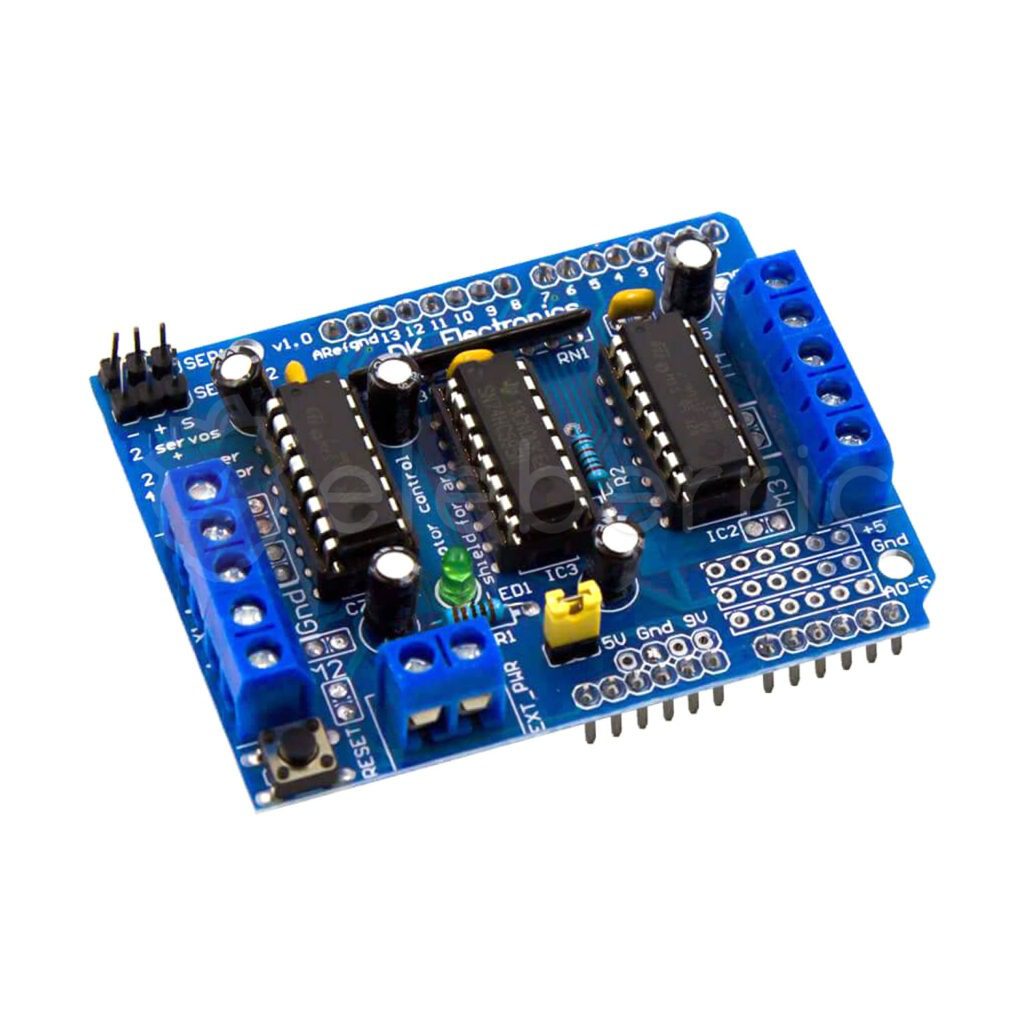 L293D Motor Driver Shield Module - eleberric