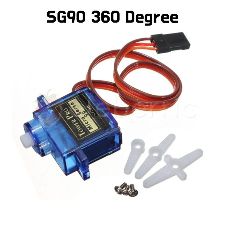 SG90 9g Micro Servo Motor (360 Degree) - eleberric