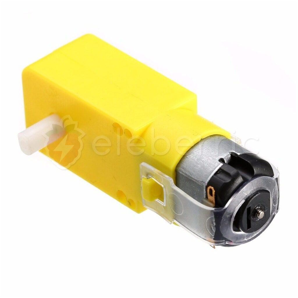 Gear Motor TT Yellow for Arduino Robotic Car - eleberric