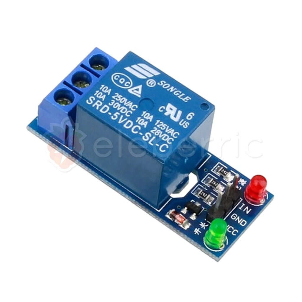 1 Channel 5V Relay Module with LED Indicator - eleberric