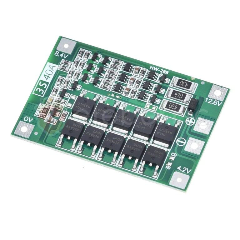 3S 40A Balanced Version 18650 Li-ion Battery Series 11.1V 12.6V BMS ...