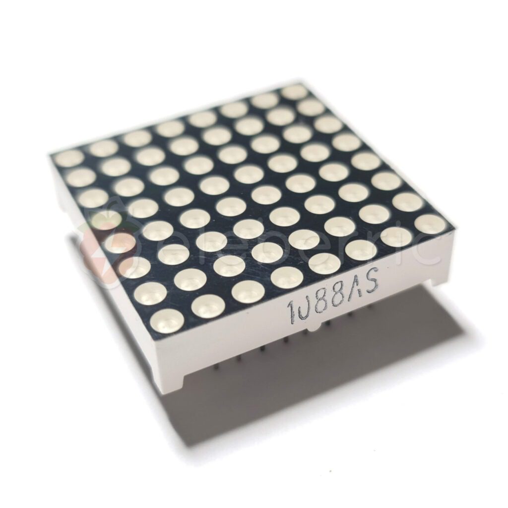 Dot Matrix 8x8 LED Display Red Common Cathode - eleberric