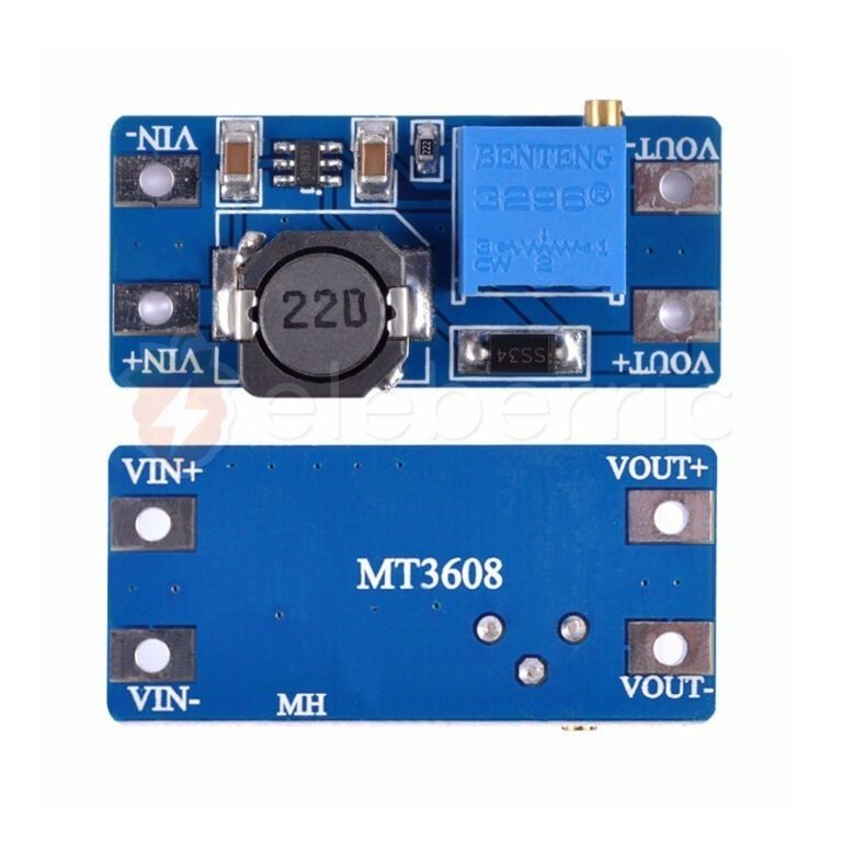 MT3608 2A Step Up Boost Converter - eleberric