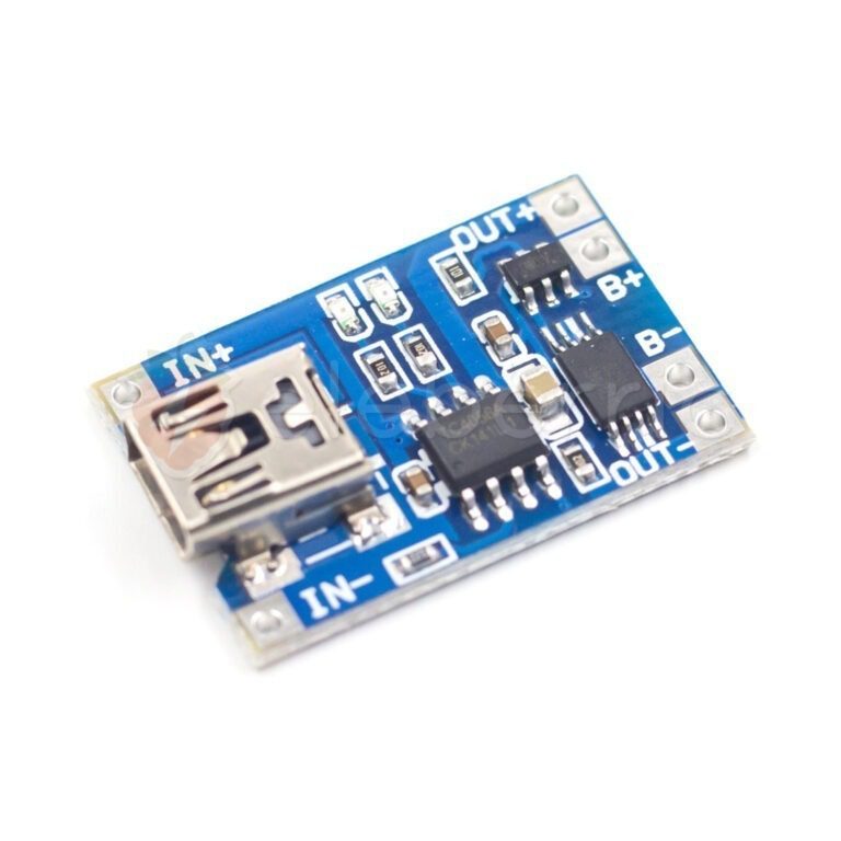 TP4056 5V 1A Mini USB Charger with Current Protection - eleberric