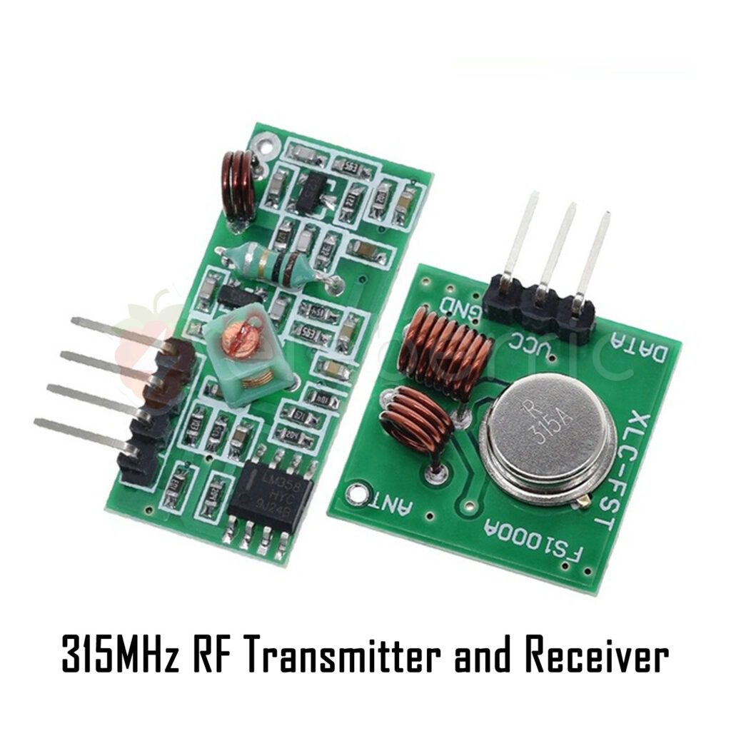 315MHz RF Transmitter and Receiver Kit Module - eleberric