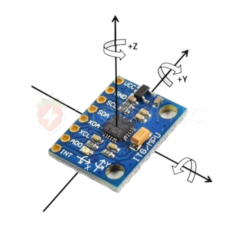MPU6050 Accelerometer and Gyro 6DOF 3-Axis Sensor Module - eleberric