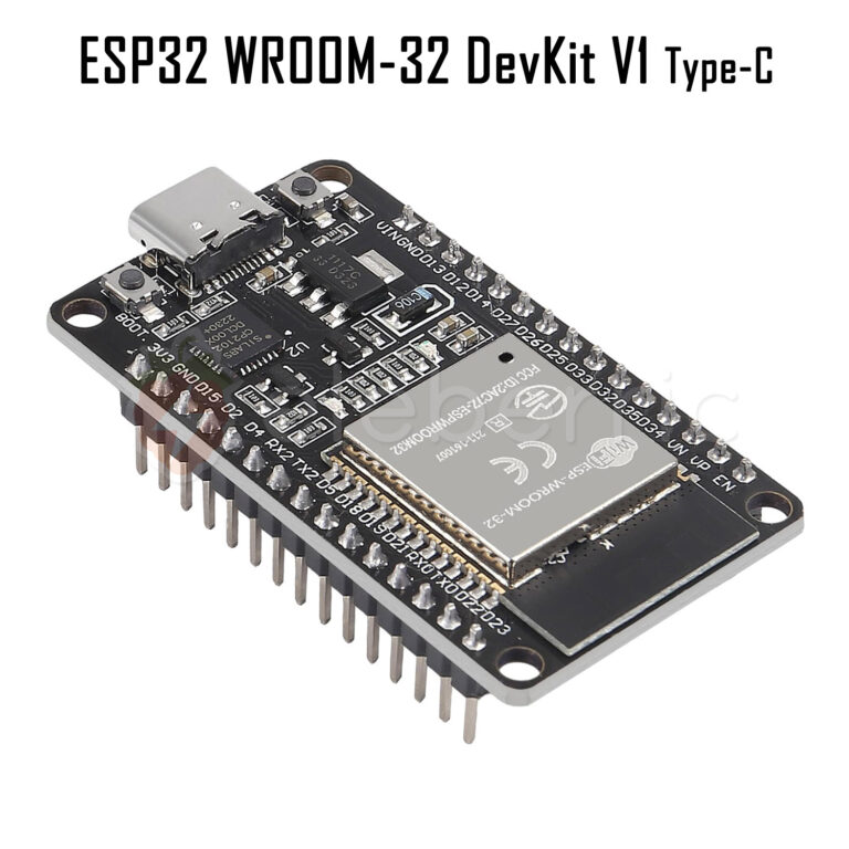 ESP32 WROOM-32 Wi-Fi Bluetooth Development Board Type-C (30 Pin ...