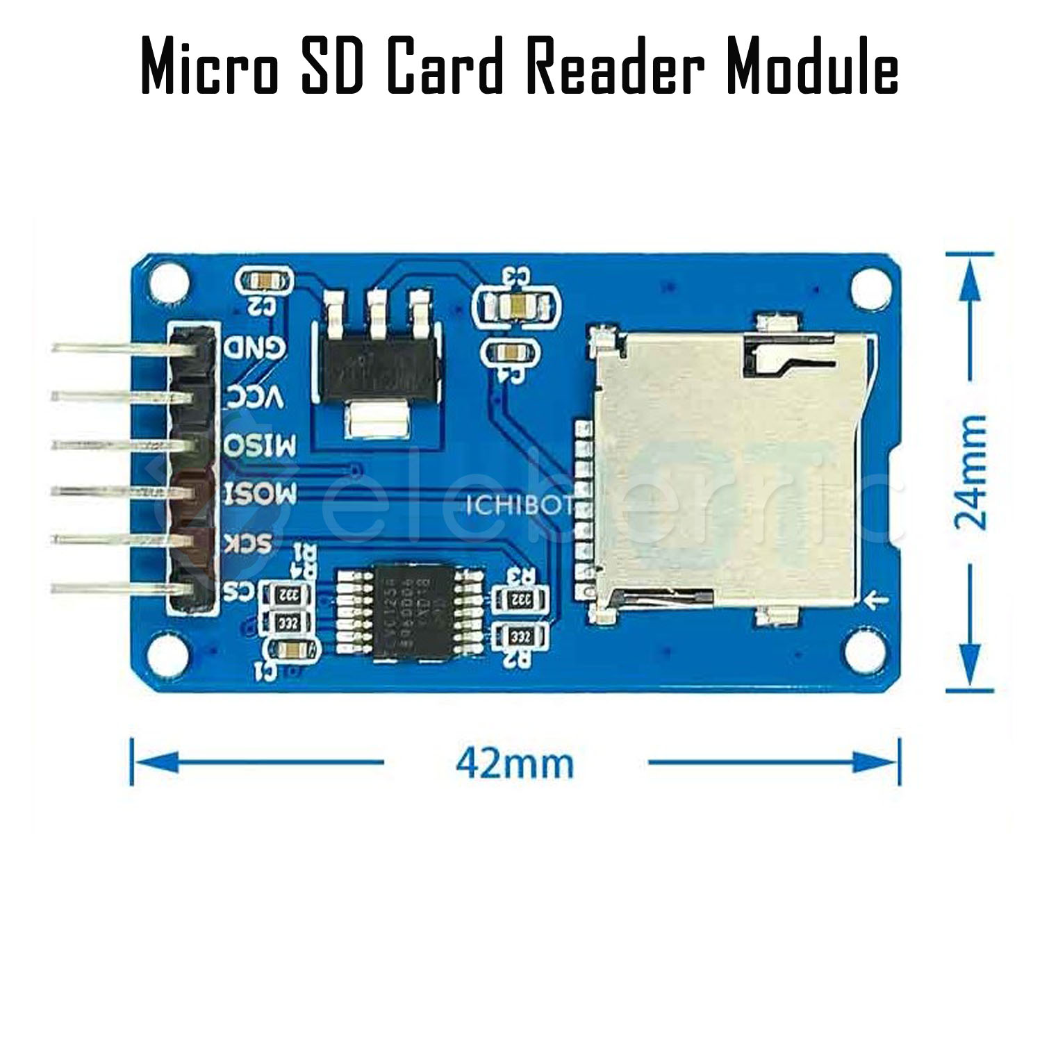 Micro SD Card Reader Module - eleberric